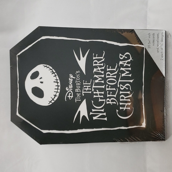 Disney | Office | Nbc Jack Skellington Note Cards | Poshmark